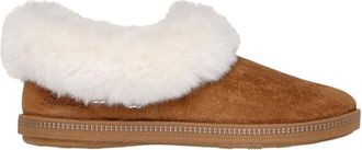 Skechers Femme Cozy Campfire Winter Nights Pantoufles, Chestnut Microfiber/Faux Fur, 37 EU