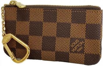 Louis Vuitton unisex, Pre-owned, Brun, Taille: ONE Size Portefeuille en Toile Pre-owned