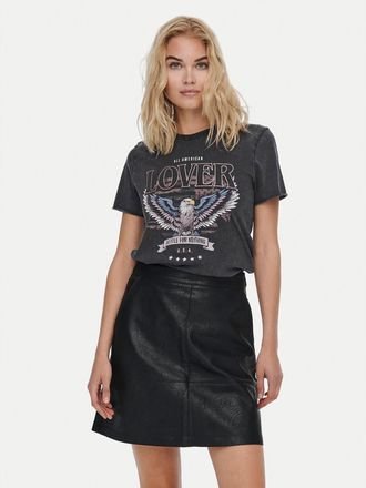 Only T-Shirt Lucy 15215721 Schwarz Regular Fit