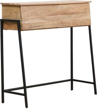 Made In Meubles Made In Meubles - Bureau secrétaire en bois dacacia et métal Milo