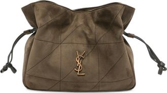 Saint Laurent Jamie Quilted Suede Shoulder Bag