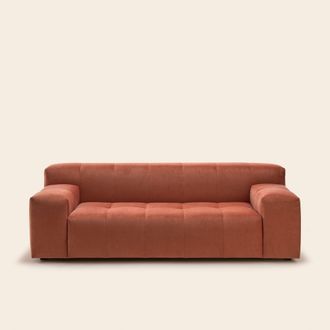 Madura Canap&eacute; Uberto Opal orange corail - ORANGE