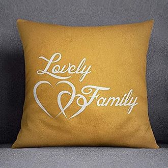 Bonamaison Le Jardin du Lin Kissenhüllen, Cotton, Mehrfarbig, 45x45