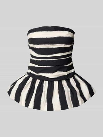 Topshop Bandeau-Top aus Baumwolle Modell SOLDE