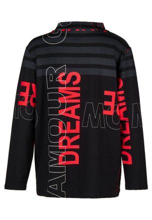Doris Streich Sweatshirt (1-tlg) mit Wording-Print