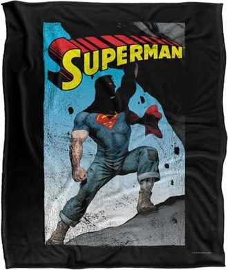 DC Comics Superman Alternate Silky Touch Super Soft Throw Blanket 152 X 127 cm