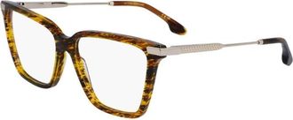 Victoria Beckham Femme, Accessoires, Brun, Taille: ONE Size Montures de Lunettes en Ac&eacute;tate