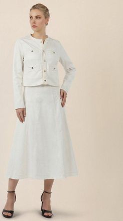 Apart Jeansjacke mit Fransensaum