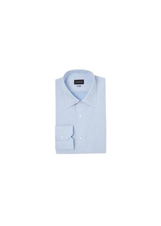 Ermenegildo Zegna light blue cotton dress shirt Size M