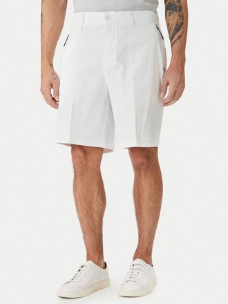 HUGO BOSS Stoffshorts Spirit70 50559983 Wei&szlig; Relaxed Fit
