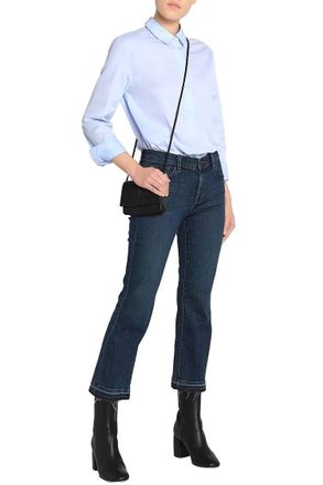 J Brand Blue Cropped Bootleg Jeans Size 29/74