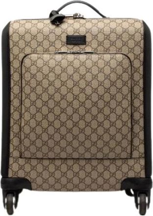Gucci unisex, Pre-owned, Beige, Taille: ONE Size Sac de voyage Week-end Pre-owned