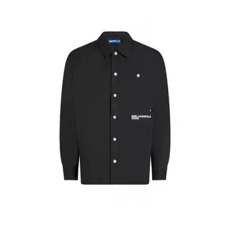 Karl Lagerfeld Homme, Chemises, Noir, Taille: L Karl Lagerfeld Jeans - Vestes