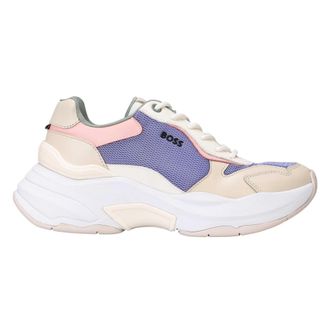 HUGO BOSS Damen Sneaker Noa, Leder (Violett)