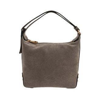 Tod's Mini Schultertasche mit Nieten - - Bags - Damen - Braun - ONE SIZE