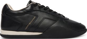 Tommy Hilfiger Sneakers Tommy Hilfiger Th Vintage Low Runner Leather FW0FW09485 Schwarz