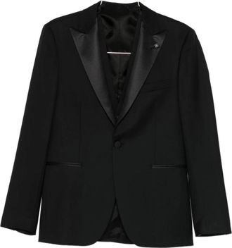 Tagliatore Homme, Vestes, Noir, Taille: XL Tagliatore Robes Black