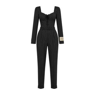 Dolce & Gabbana Ma&szlig;geschneiderter Jumpsuit - - Jumpsuits & Playsuits - Damen - Schwarzk - 3XS