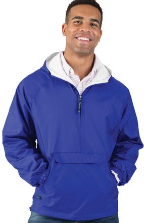 Charles River Apparel Unisex Wind-und Wasserabweisende Regenjacke (Reg/EXT-gr&ouml;&szlig;en) Windbreaker-Jacke, k&ouml;nigsblau, L