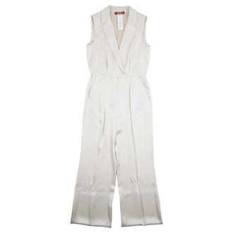 Max Mara Femme, Combinaisons et Ensembles, Beige, Taille: 40 FR Jumpsuits