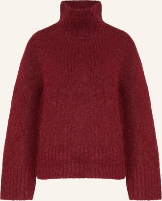 Selected Pullover Mit Alpaka rot