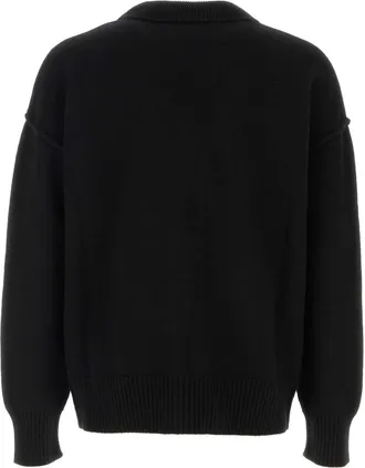 Ami Felted Cardigan - Black