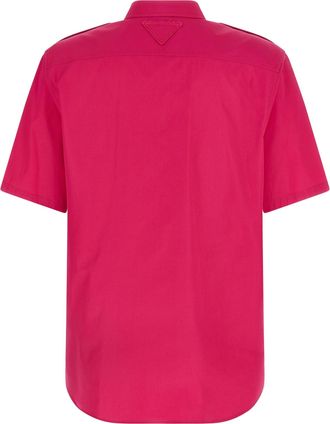 Prada Cotton Poplin Shirt - Magenta