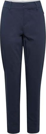 Fransa FRVita Pantalon en tissu pour femme avec poches zipp&eacute;es et passants de ceinture en coton m&eacute;lang&eacute; Coupe ajust&eacute;e, Dark Peacoat (194010)., 40