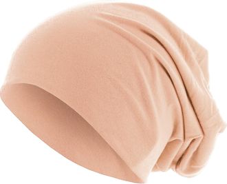 MSTRDS Accessoires Pastel Jersey Beanie Cappuccino, one Size