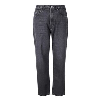 Our Legacy Jean Droit en Coton &agrave; Cinq Poches - Homme - Jeans - Gris - Taille: W34