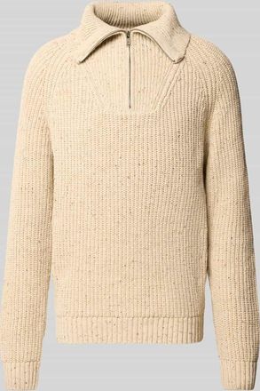 Armedangels Regular Fit Troyer aus Baumwoll-Woll-Mix