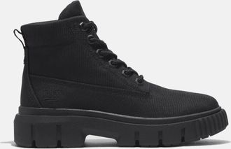 Timberland Halbhoher Greyfield Stiefel f&uuml;r Damen in Schwarz, Damen, Schwarz, Gr&ouml;&szlig;e