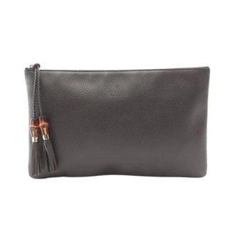 Gucci Sac pochette vintage doccasion - Femme - Pre-owned - Brun - Taille: ONE Size