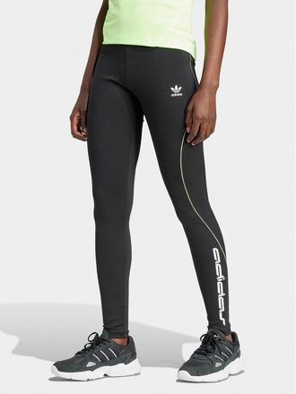 adidas Leggings Graphic IT9700 Schwarz Slim Fit