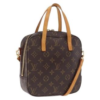 Louis Vuitton Sac bandouli&egrave;re Spontini Pre-owned - Femme - Pre-owned - Brun - Taille: ONE Size