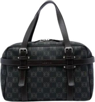 Loewe Sac &agrave; main Loewe Pre-owned en toile enduite imprim&eacute;e - Femme - Pre-owned - Brun - Taille: ONE Size