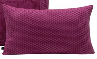 Le Jacquard Fran&ccedil;ais Le Jacquard Fran&ccedil;ais Kissenh&uuml;lle Palais V&eacute;nitien Pourpre 30x50 cm Baumwolle