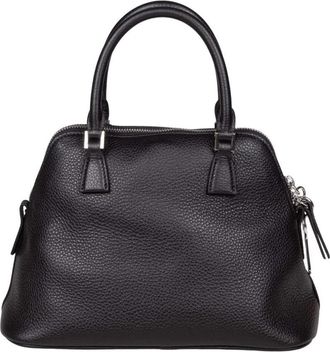Maison Margiela Hobo Bags - 5Ac Soft Mini Calfskin Handbag, Black - Gr. unisize - in Schwarz - f&uuml;r Damen