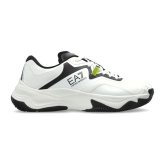 Emporio Armani Emporio Armani Ea7, Homme, Chaussures, Blanc, Taille: 41 1/2 EU Chaussures de sport avec logo