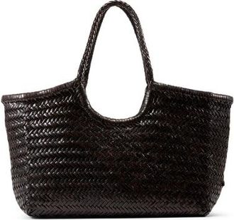 Dragon Diffusion Sac cabas Nantucket en cuir tress&eacute;