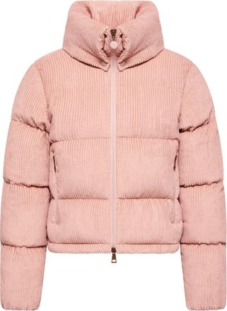 Moncler Moncler Lumineux Corduroy Short Down Jacket, Women, Pink, Size: 00