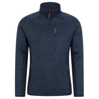 Mountain Warehouse Herren Treston Fleece-Oberteil (Marine)