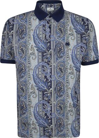 Etro Homme, Tops, Multicolore, Taille: XL Roma Polo