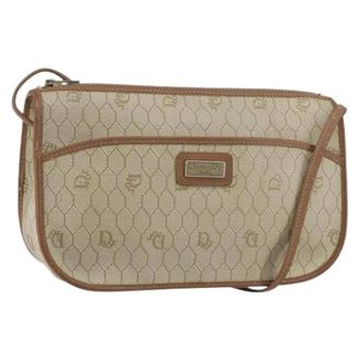 Dior Pre-owned Vintage Schultertasche - - Pre-owned - Damen - Beige - ONE SIZE