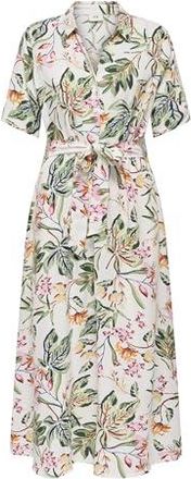 Jacqueline de Yong JdY Jdystarsezen Mididress Starsezen Life Robe mi-Longue 2/4 WVN Noos, Cloud Dancer, S Femmes