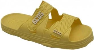 GCDS Gcds, Homme, Chaussures, Jaune, Taille: 40 EU Tongs