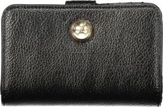 Twinset Leder-Bifold-Geldb&ouml;rse mit Orb-Detail - - Accessories - Damen - Schwarzk - ONE SIZE