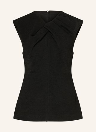 Jil Sander Stricktop schwarz