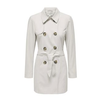 Only Only, Femme, Manteaux, Beige, Taille: 42 FR Valerie Trenchcoat