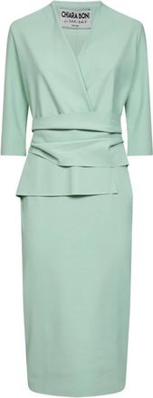 La Petite Robe Di Chiara Boni Femme, Robes, Vert, Taille: 40 FR Robe Midi de Jour